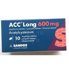 ACC Long Effervescent Tablets 600mg N10 - Baltic Food Oxford