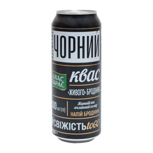 Kvass In Can "Kvass Taras Dark" 0.5L - Baltic Food Oxford