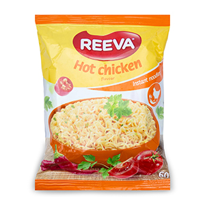 Pasta, Noodle With Hot Chicken Flavour "Reeva" 60g - Baltic Food Oxford