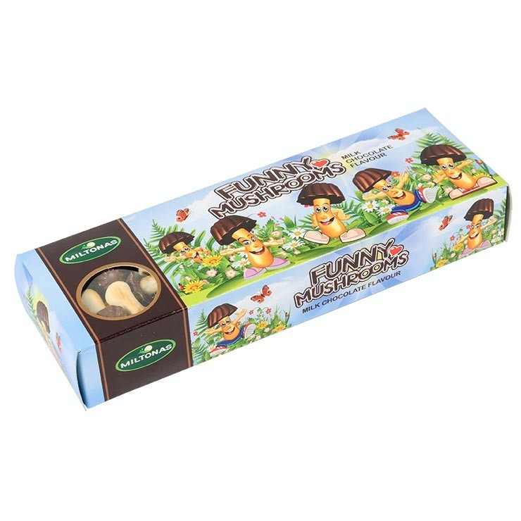 Funny Mushrooms Chocolade Mini Biscuits 170g - Baltic Food Oxford