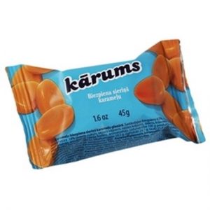 Karums Glazed Curd Cheese Bar with Caramel 45g - Baltic Food Oxford