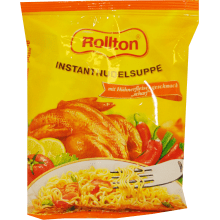 Rollton Hot Chicken Flavour Instant Noodles 60g - Baltic Food Oxford