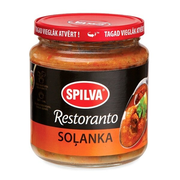 Spilva Restoranto Solanka Soup 580g - Baltic Food Oxford