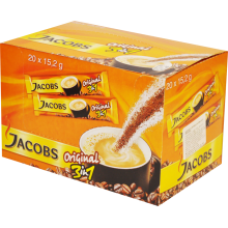 Jacobs - 3in1 Instant Coffee 20x15.2g - Baltic Food Oxford
