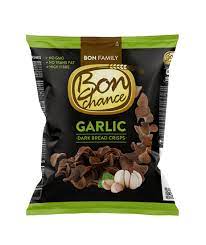 BON CHANCE DARK BREAD GARLIC CRISPS 120g - Baltic Food Oxford