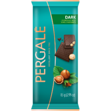 Pergale - Dark Chocolate with Hazelnuts 85g - Baltic Food Oxford