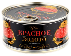 Red Caviar, Salmon "Krasnoye Zoloto" 300g - Baltic Food Oxford